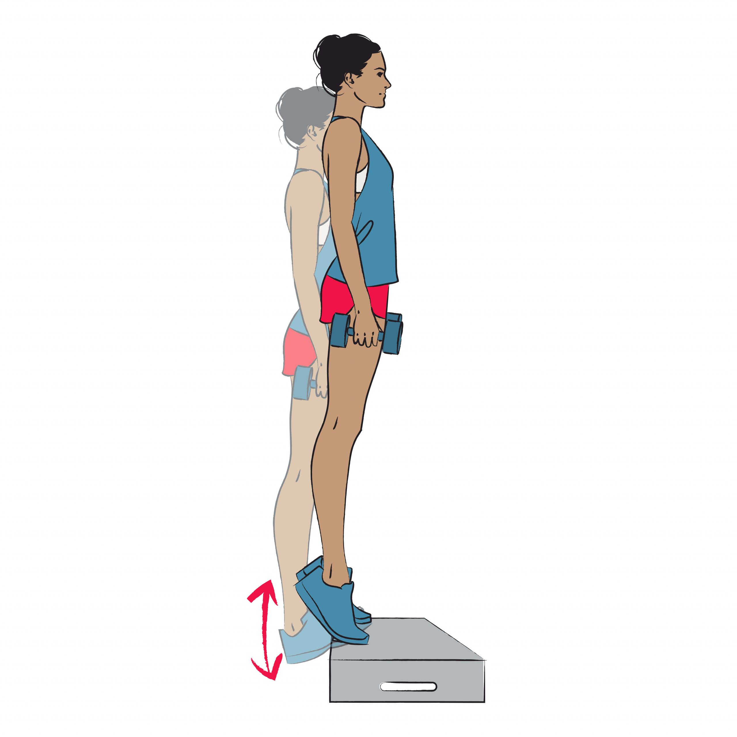 Leg Workout With Dumbbells Training